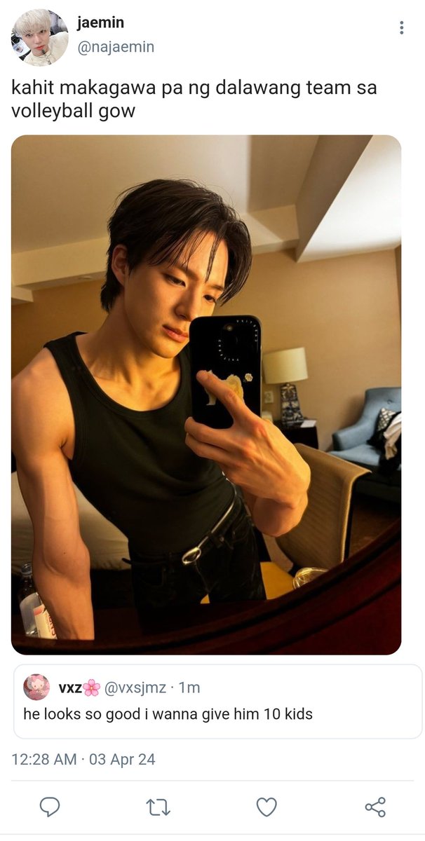 a #nomin two tweets 🔞 filo au 1/2 (mpreg!)