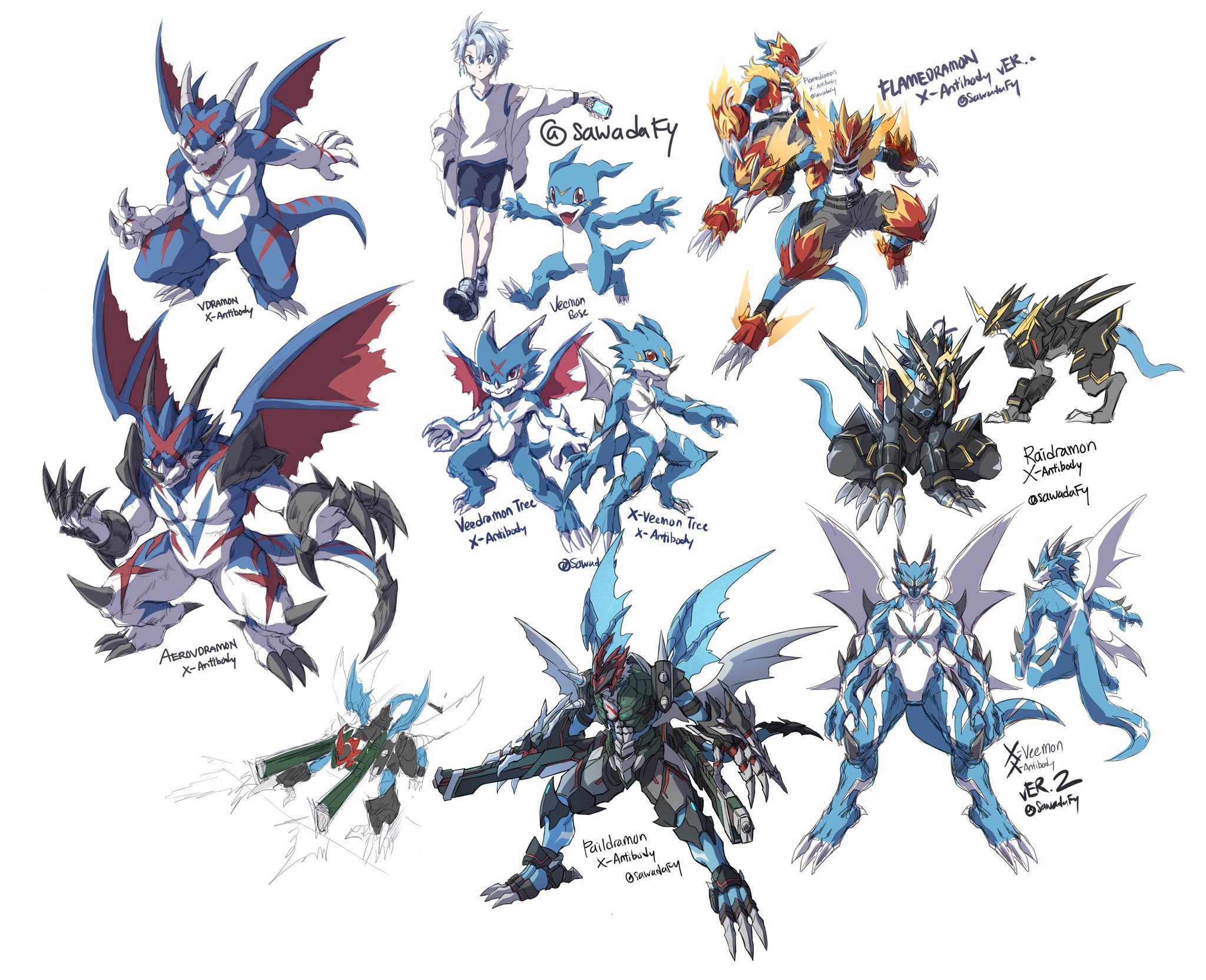 Veemon Evolution D D D Digimon! Digimon Reviews!