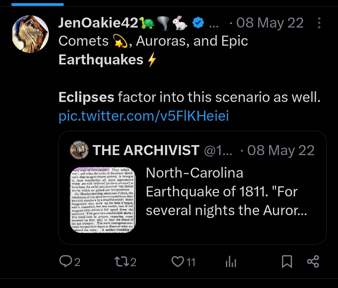 Can't help but remember @oakiejs has been tracking the association of Eclipses with Earthquakes ...