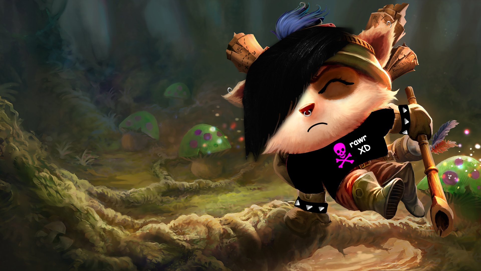 Dibujo De Teemo League Of Legends Taza Teemo League Of Legends