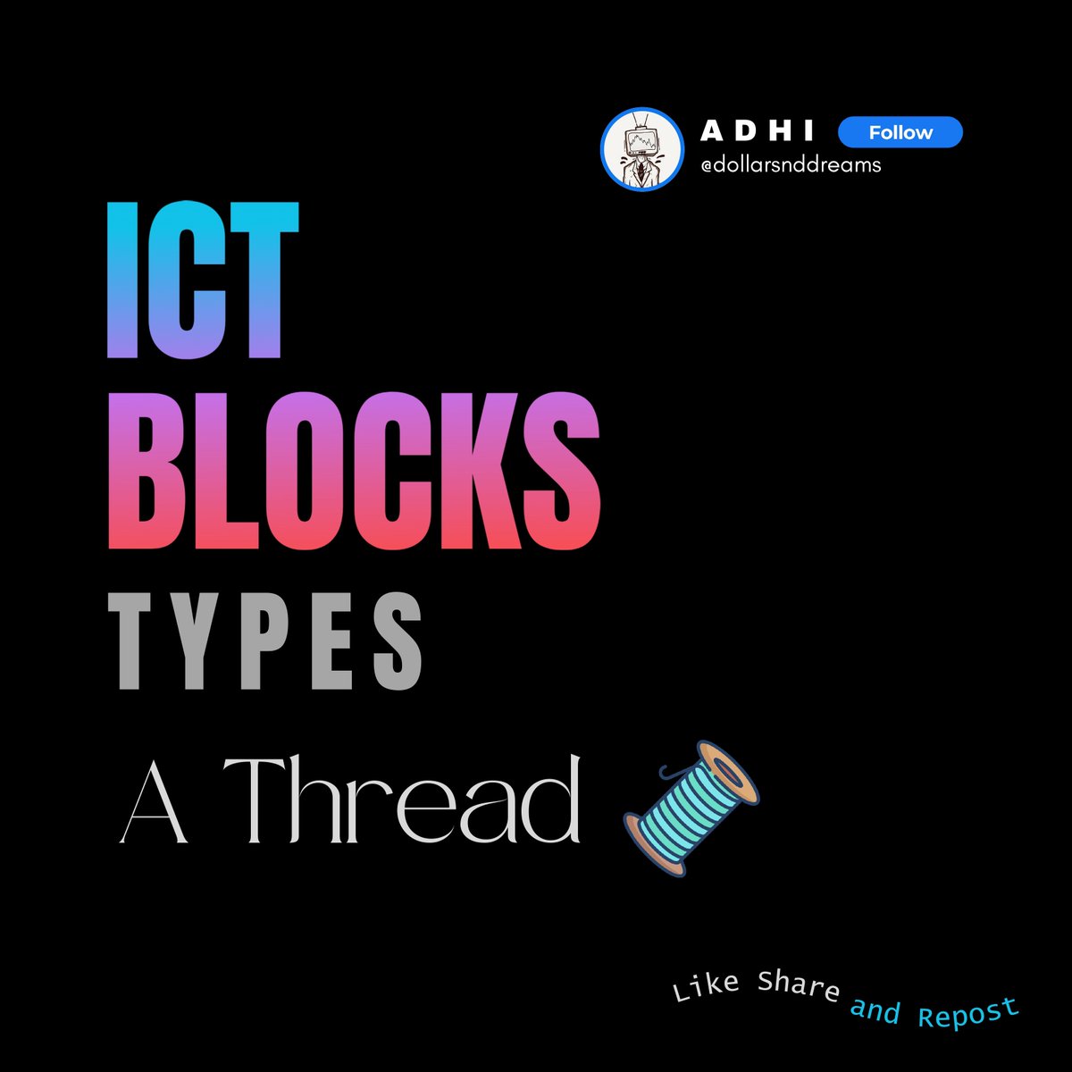 ↯ 𝙄𝘾𝙏 𝘽𝙡𝙤𝙘𝙠𝙨 𝙏𝙮𝙥𝙚𝙨 💎 A Thread 🧵 - Thread from A D H I @adhi_mmxm - Rattibha