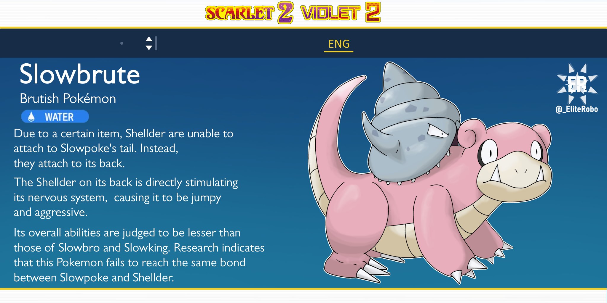 Slowking Evolution Chart