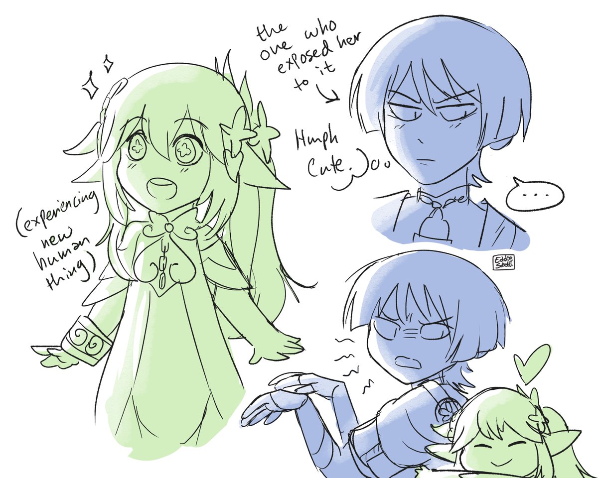 「An #artvsartist before I forget! I'm stoked about the variet」Eddie🦇の漫画