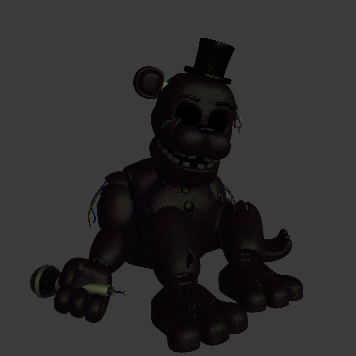 Phantom Shadow Freddy Full Body