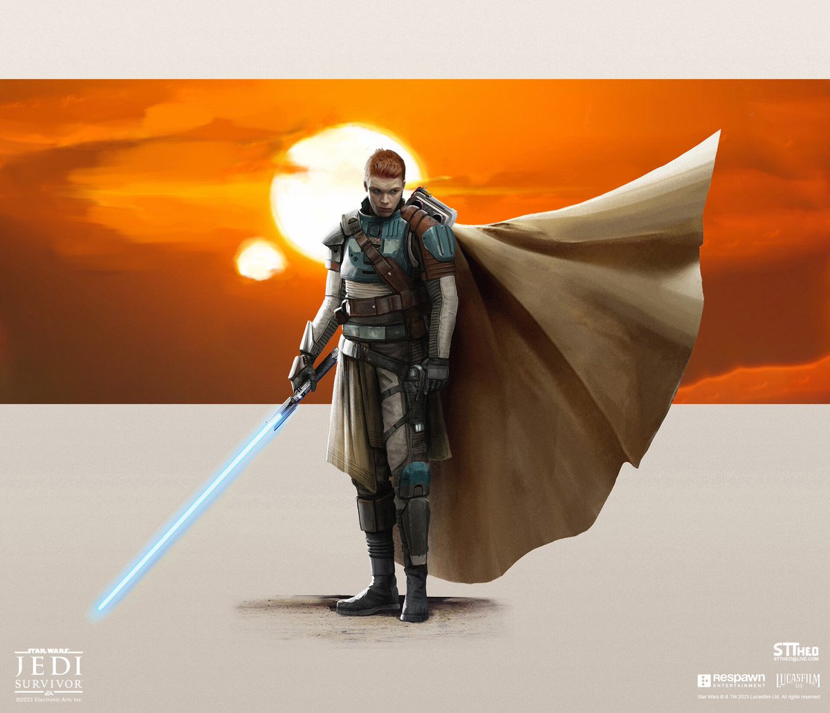 Jedi Knight Concept Art Star Wars: Ahsoka #4 Concept Art Variant