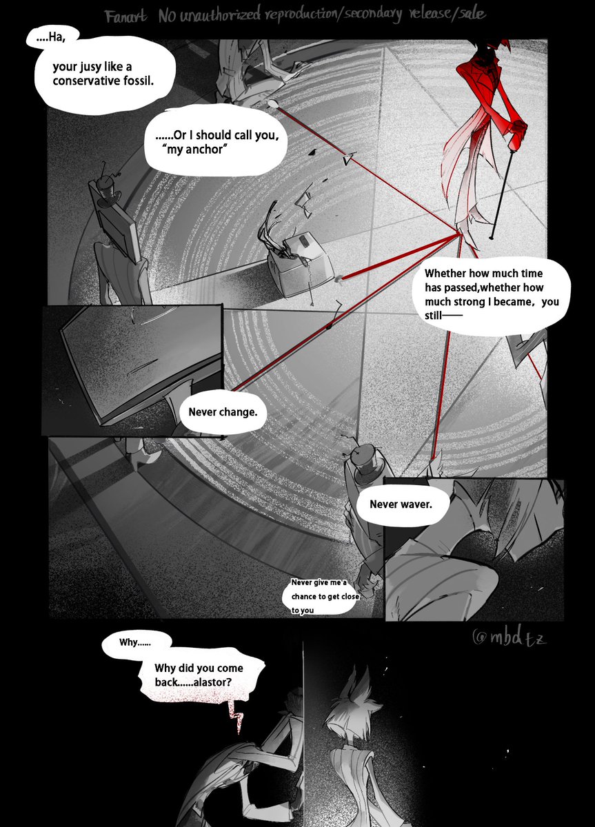 「Old friend📺🦌 #voxal #StaticRadio #HazbinHotel #HazbinHo」mbdtzの漫画