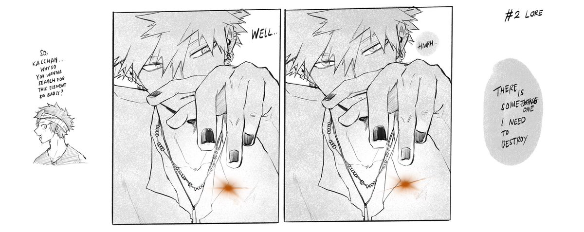 「Second Lore : Izuku asked Katsuki (Kacchan) one day………… 」cinna 🍋の漫画