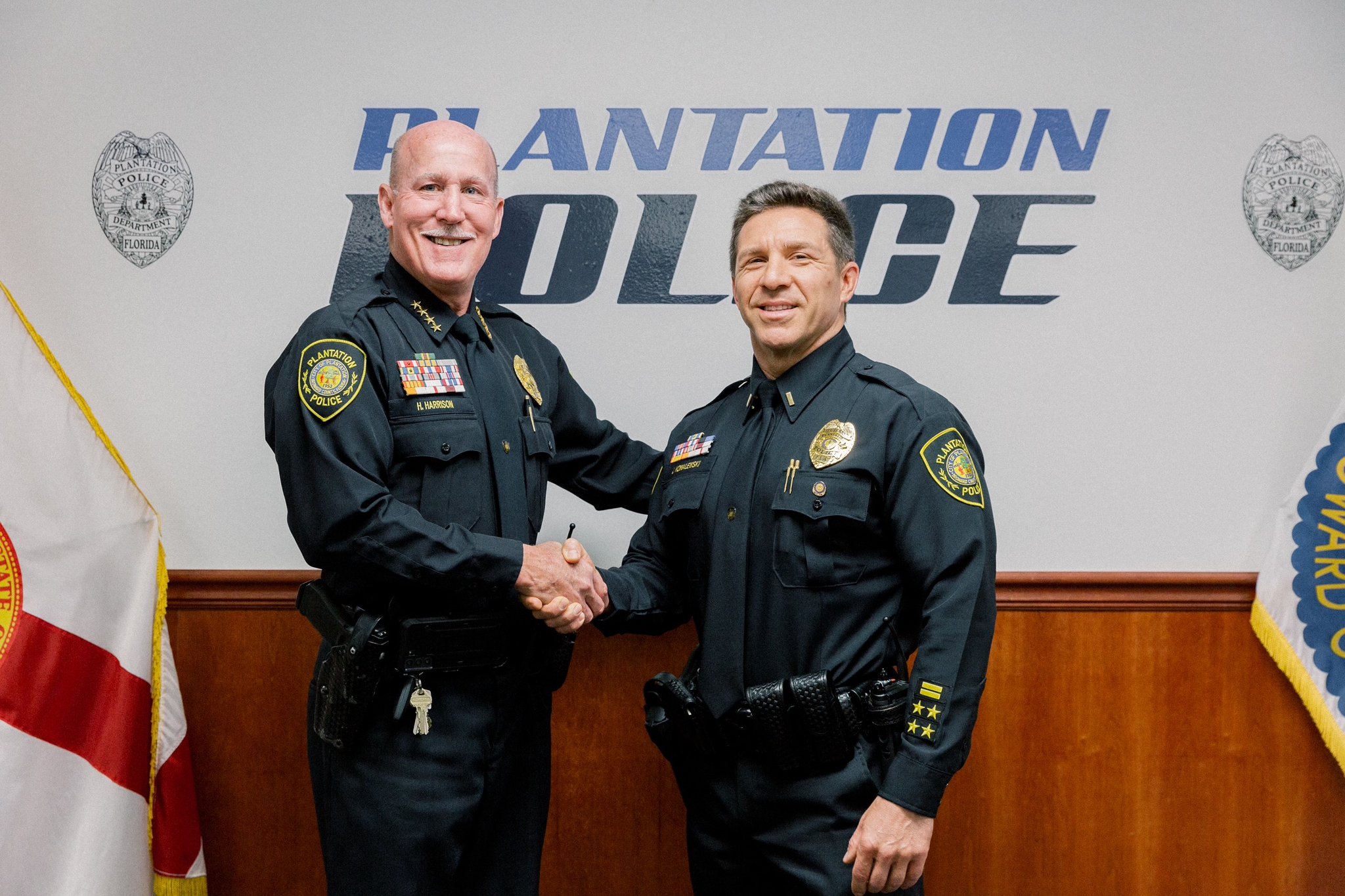 Plantation Florida Police Chief's Command Staff | City Of Plantation,