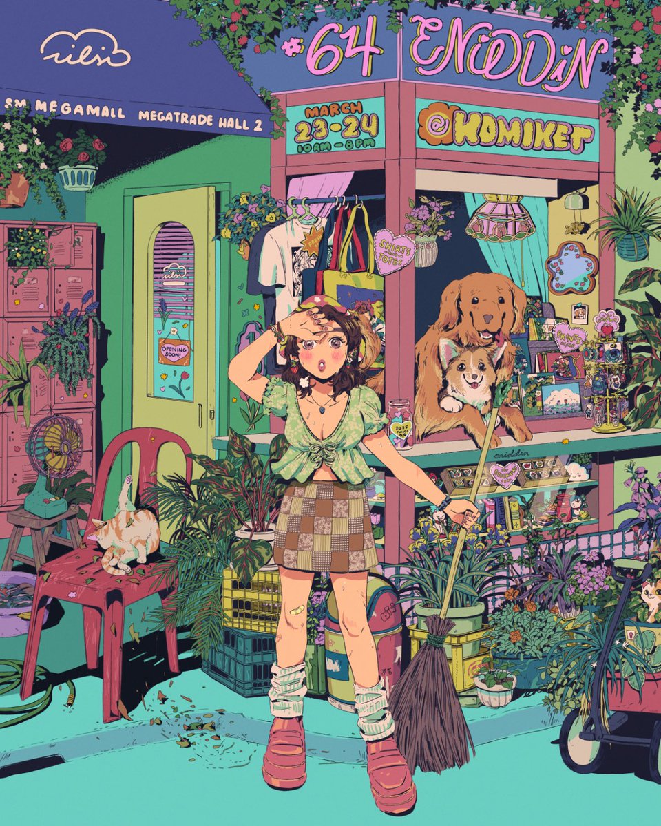 「I'm enid and this is my art 」|Enid Shopee Open 🌸💖のイラスト