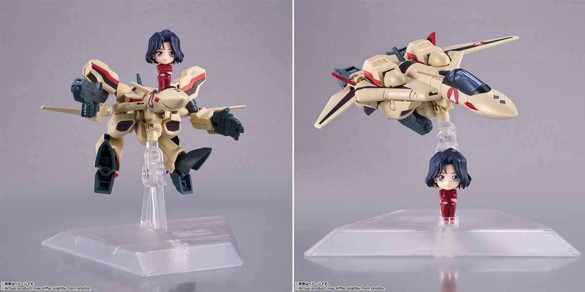 【情報】BANDAI SPIRITS《超時空要塞Plus》TINY SESSION YF-19(勇．戴森機) with 謬芳容，開放預購中！ @超級機器人大戰 系列 哈啦板 - 巴哈姆特