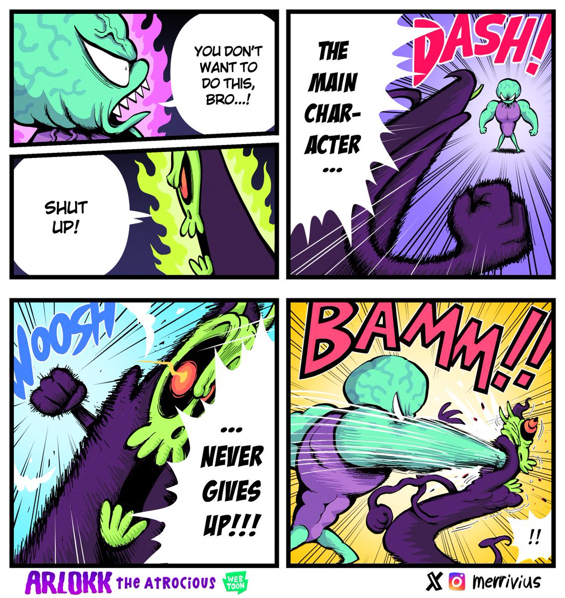 「Arlokk the Atrocious 86 - Against the Odds Exciting climax!」Merriviusの漫画