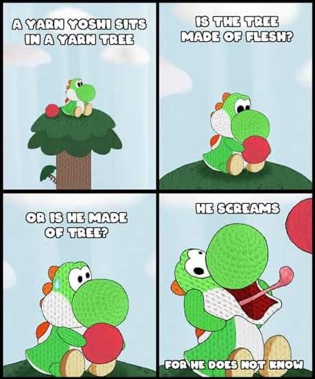 Yarn Yoshi Memes Always Be Yourself.