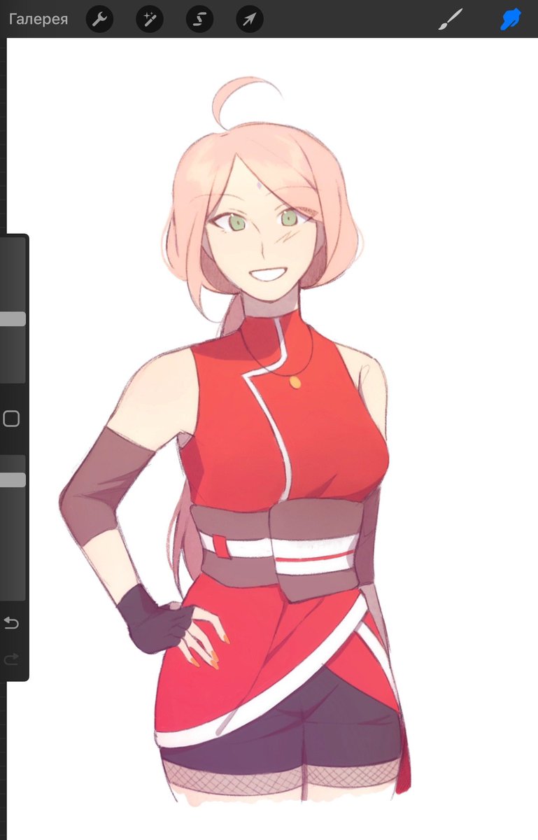 春野サクラ 「А это вот сакура от меня хехе #naruto #s」|@sakkun 🥐のイラスト