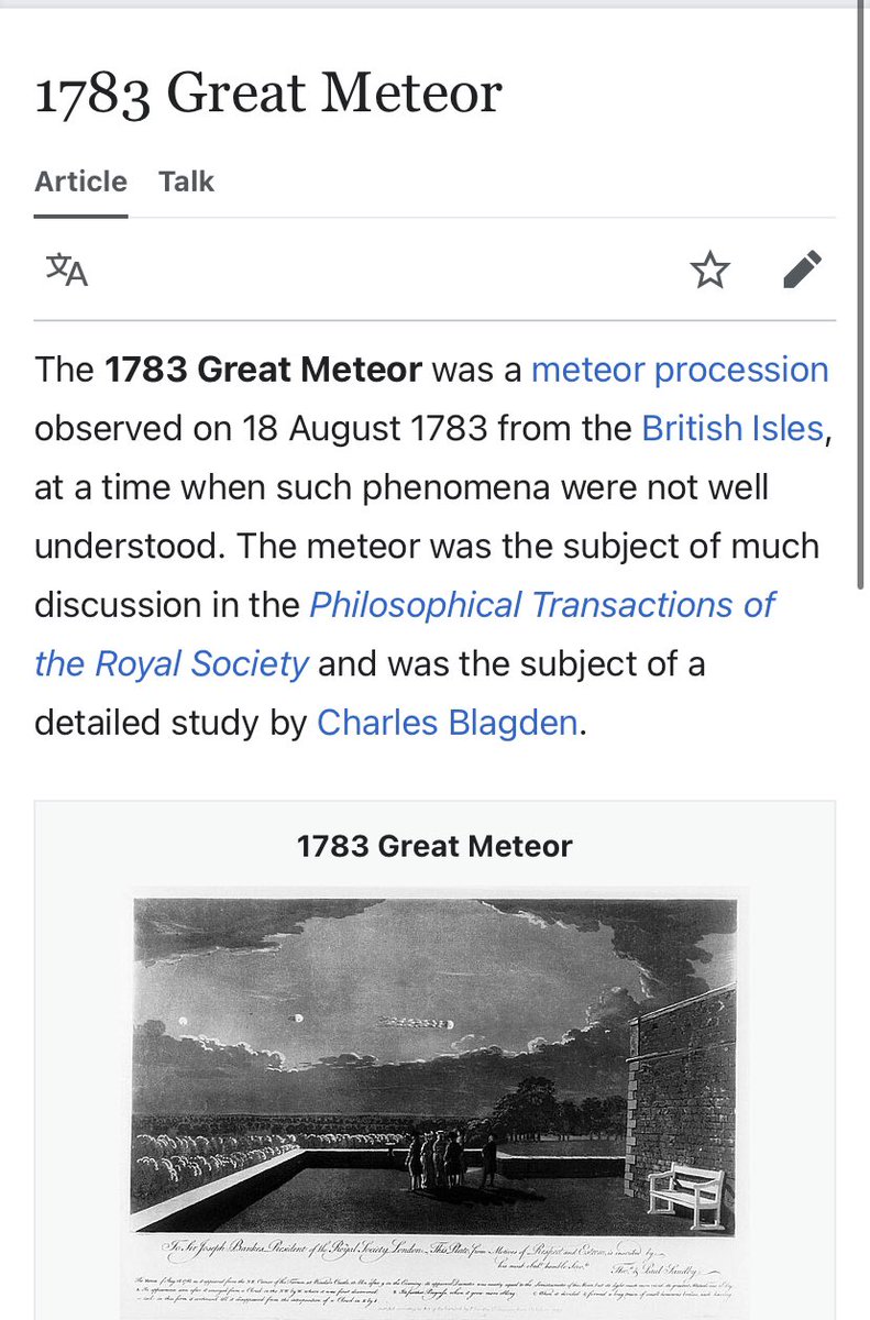 New York’s largest quake on record, on November 29, 1783. The Great ...