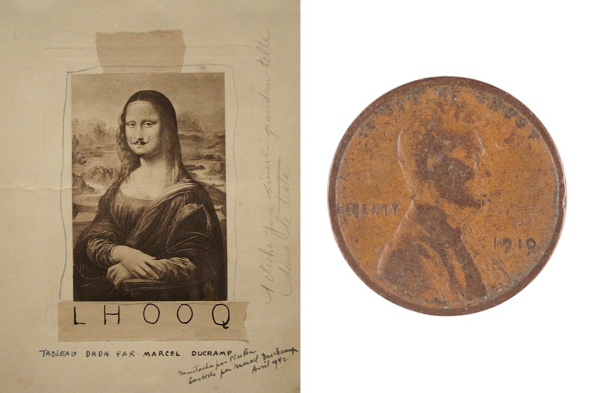 Duchamp Mona Lisa Lhooq Signification Marcel Duchamp's Use Of Text In