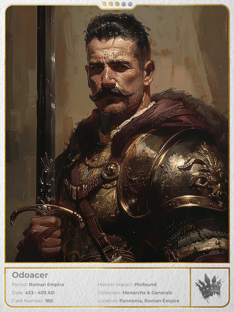 This is the story of the Barbarian King who ended the Western Roman ...