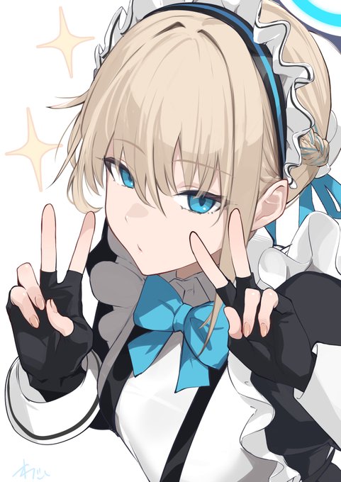 「toki (blue archive) maid」Fan Art(Popular)