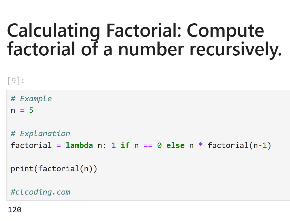 50 Lambda Function In Various Scenarios For Data Manipulation 🧵 Thread From Python Coding