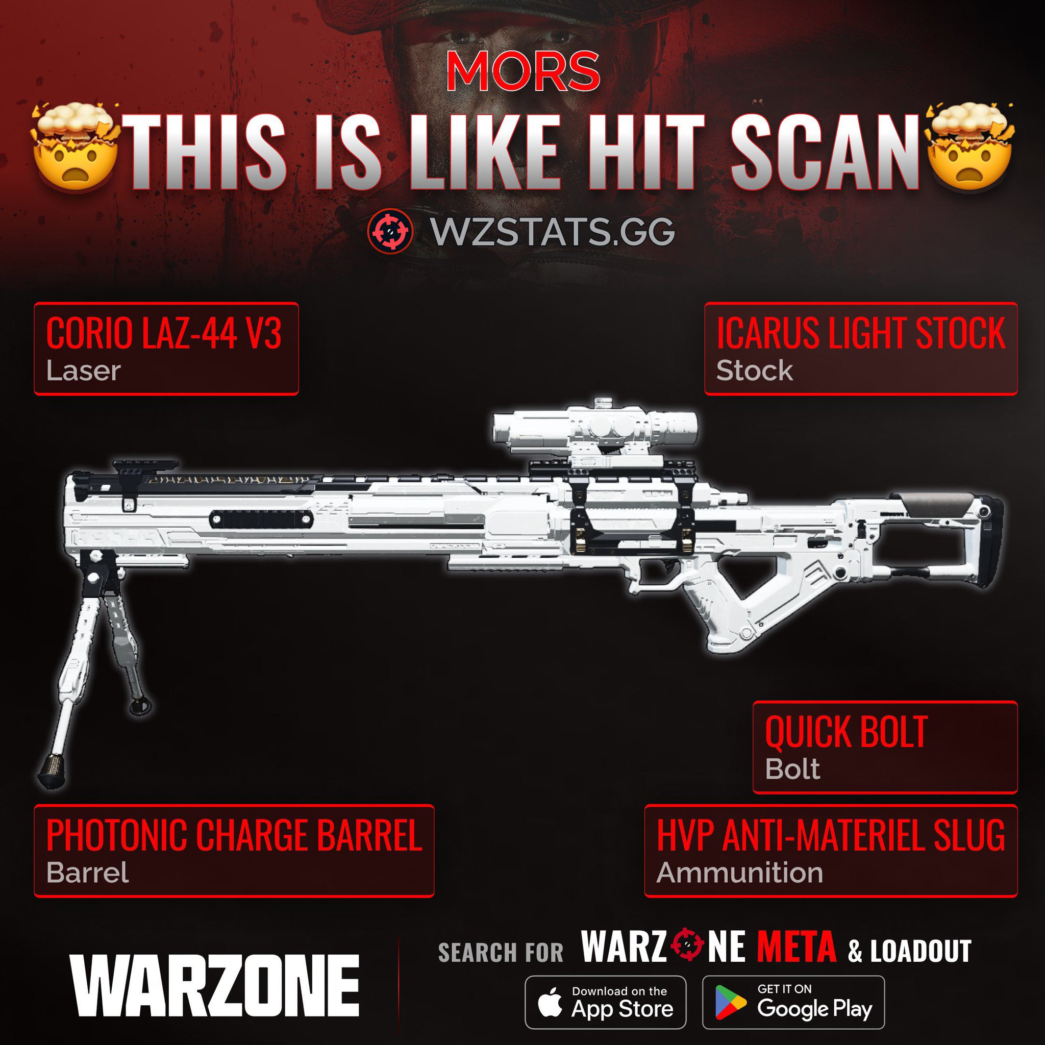 Mors Long Rifle Sniper Rifl