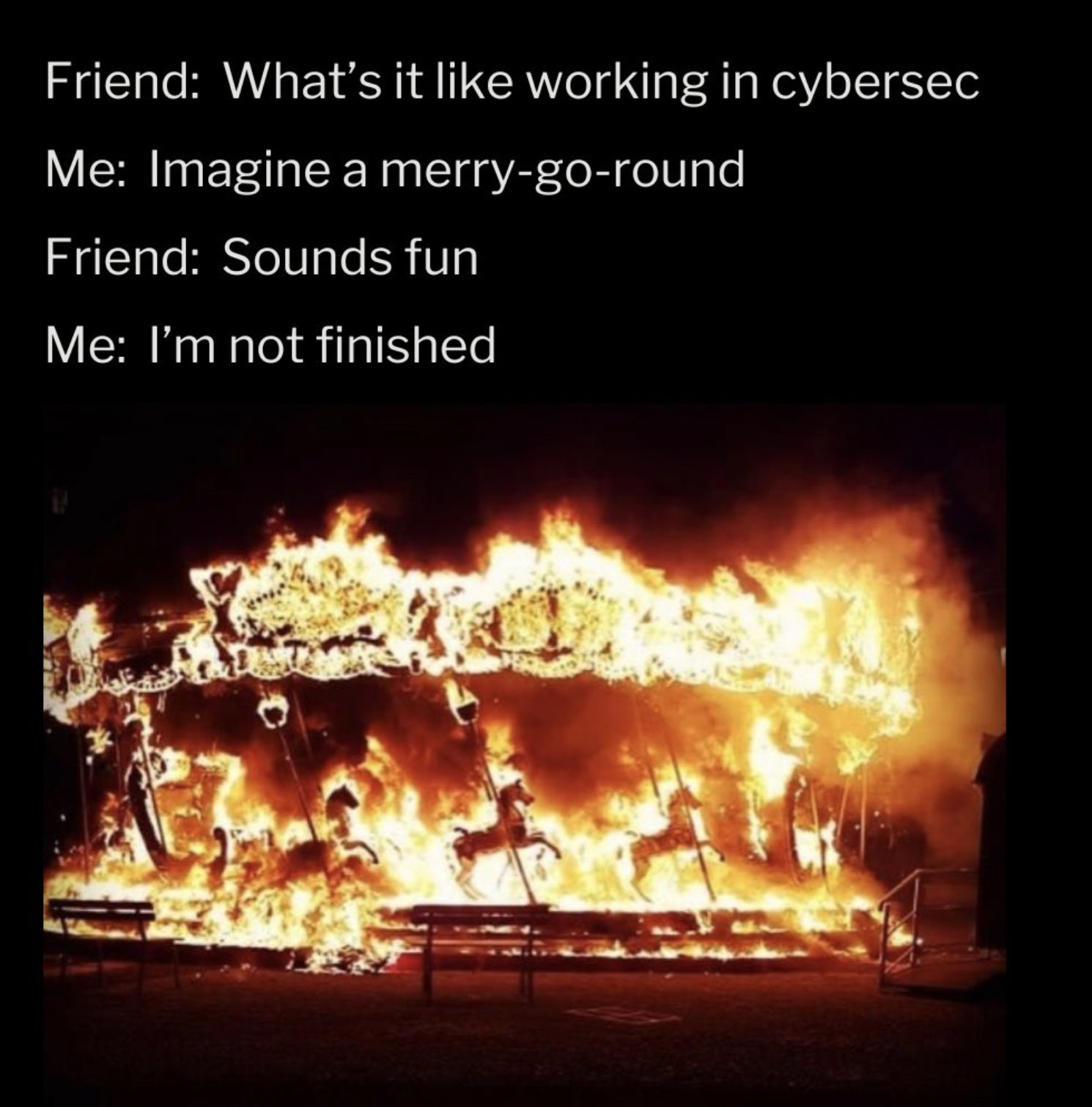 Merry Go Round Meme Job