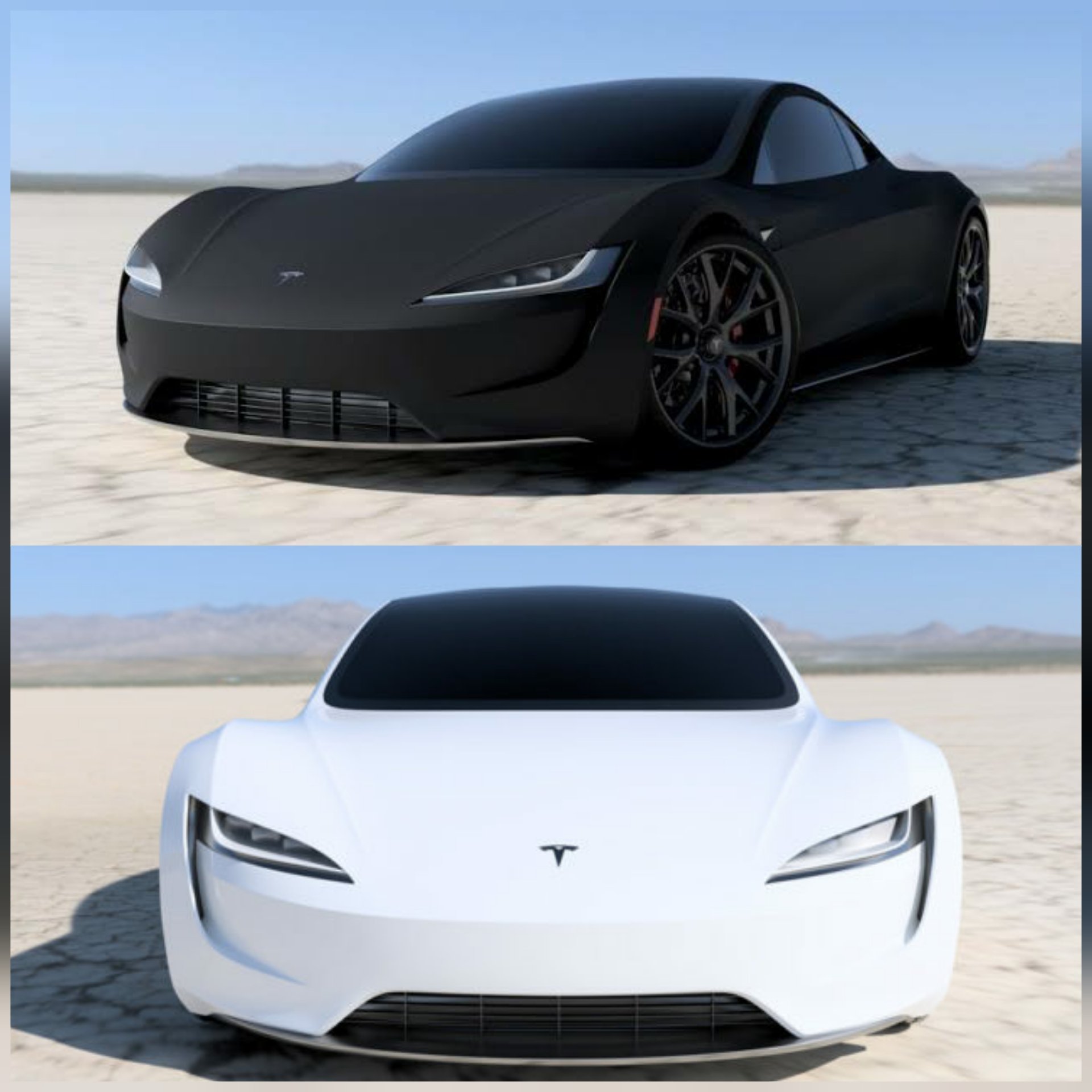 Tesla roadster matte black store