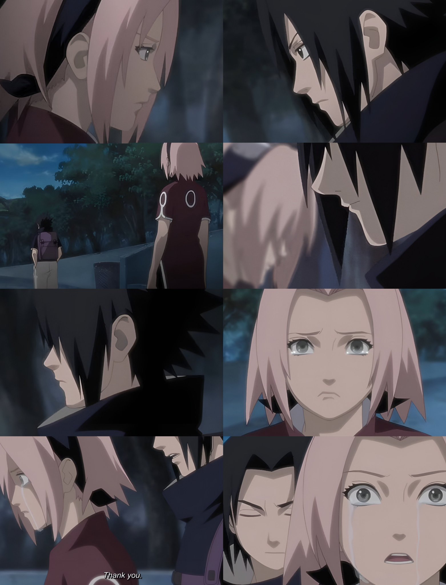 Sasuke Crying For Sakura