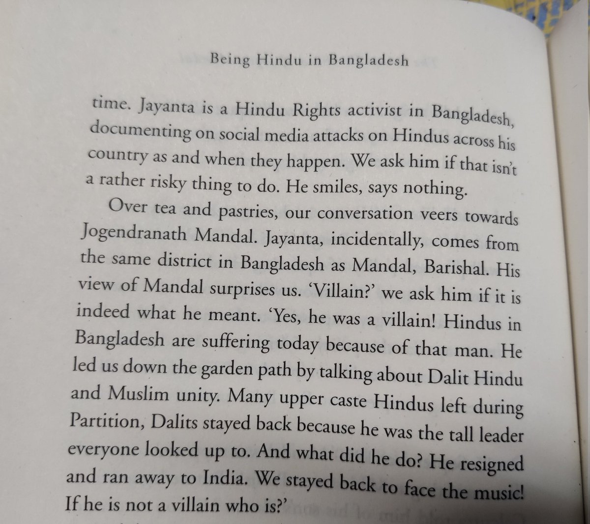 Finished reading "Being Hindu in Bangladesh" by Deep Halder and Avishek ...