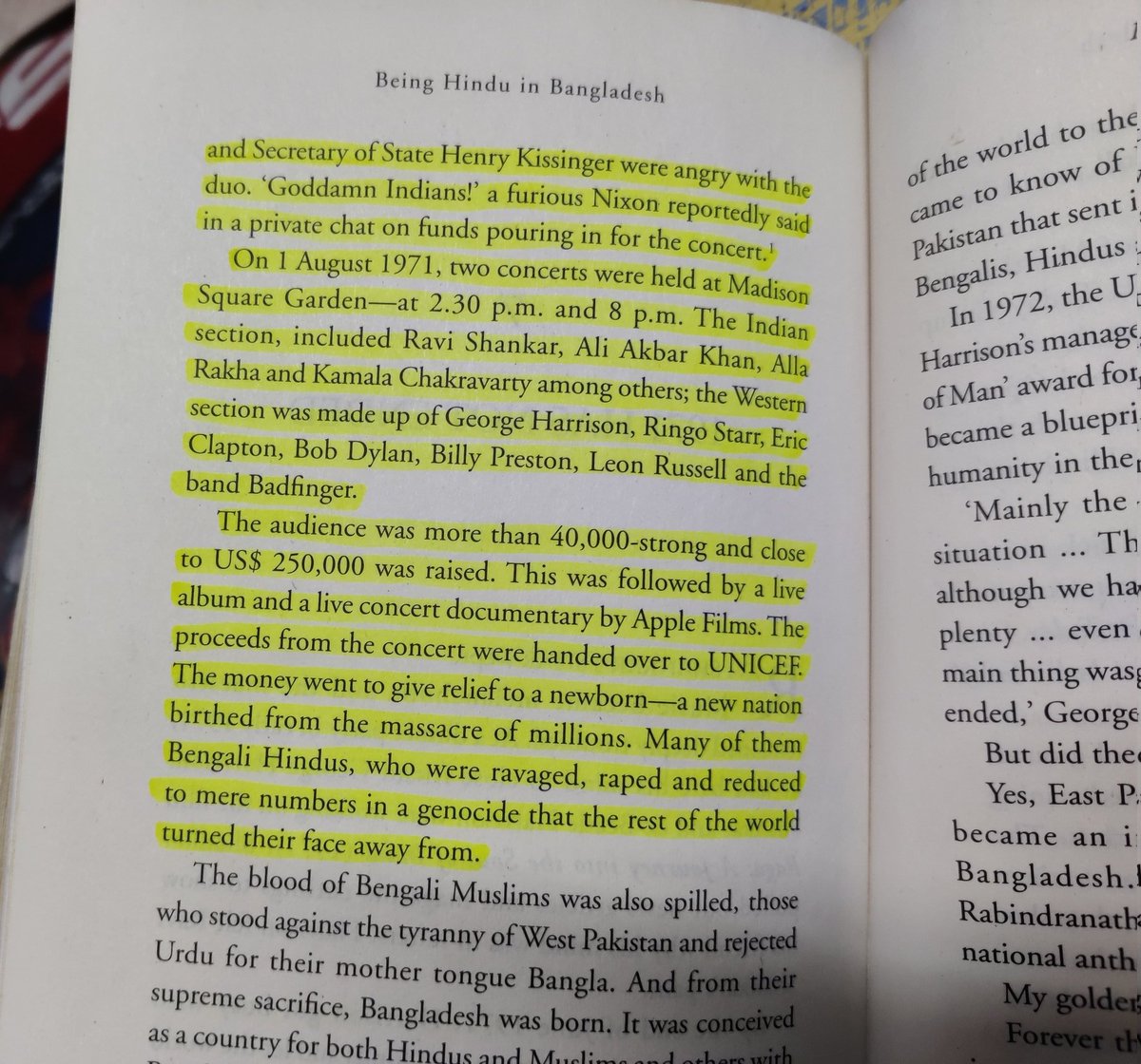 Finished reading "Being Hindu in Bangladesh" by Deep Halder and Avishek Biswas. Posting some ...