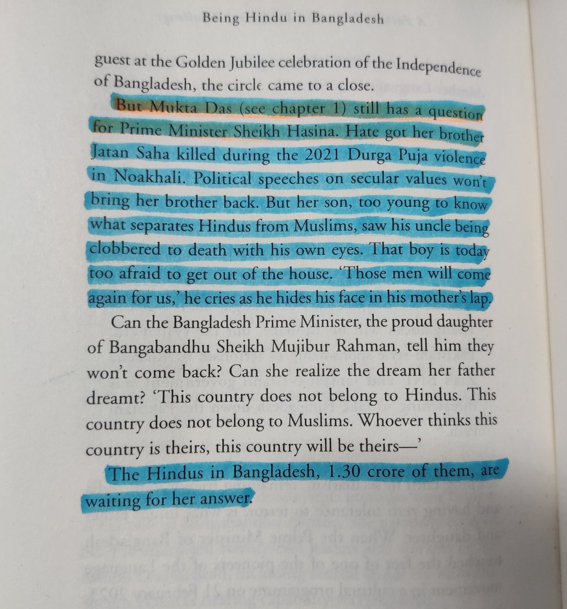 Finished reading "Being Hindu in Bangladesh" by Deep Halder and Avishek ...