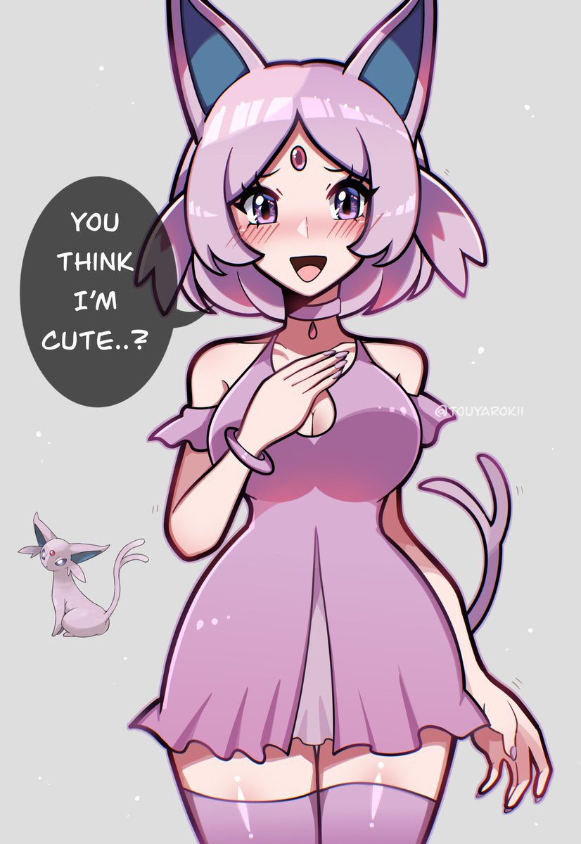 Pokemon Gijinka Espeon