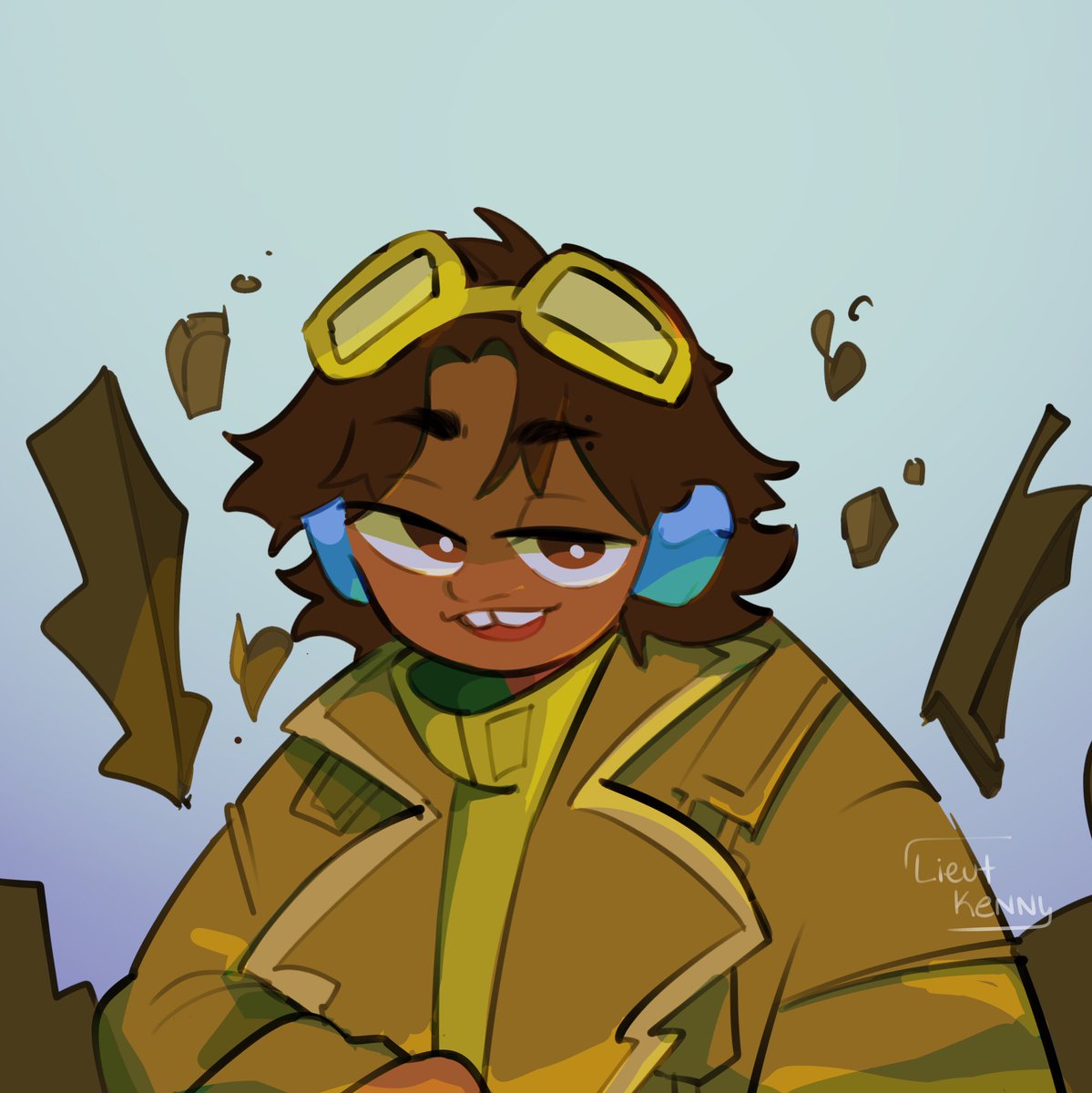 「Quick Doodle of #venture because I'm obs」|Kenのイラスト