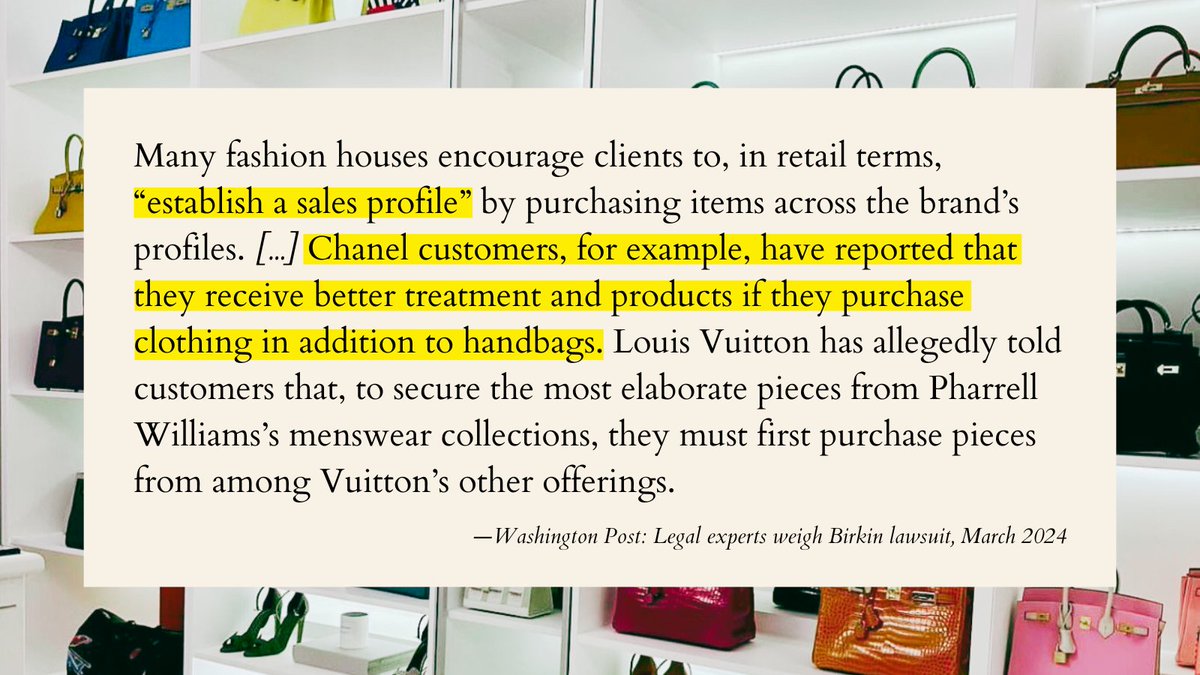 Anyone else love a luxury lawsuit? Hermès was recently hit with a class ...