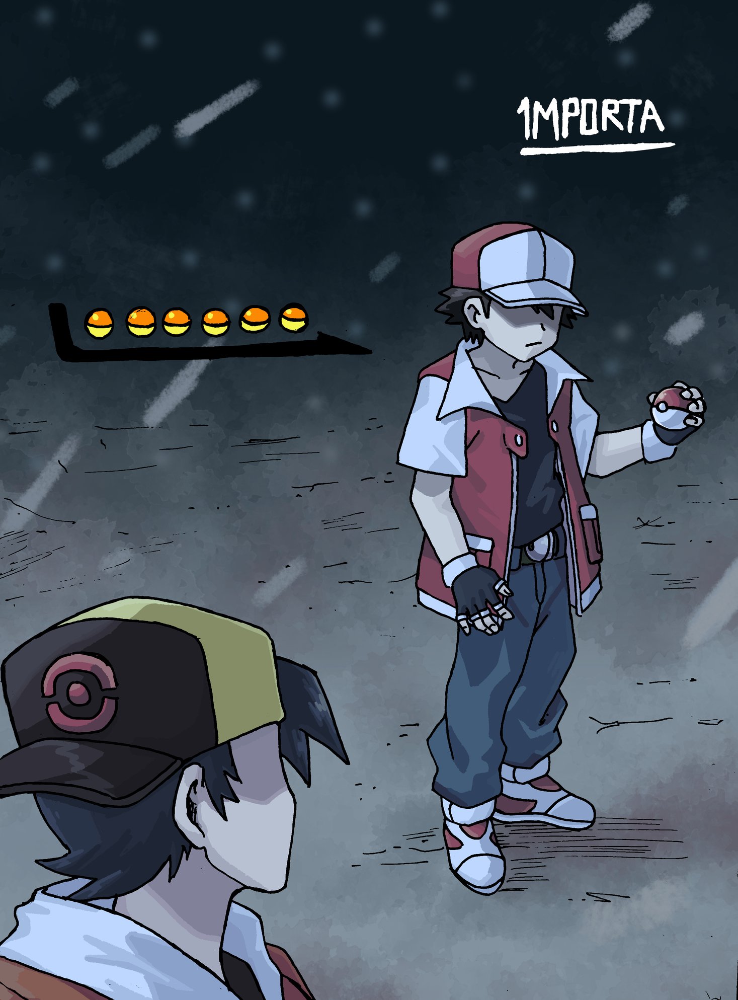 Pokemon Red Trainer Vs Gold