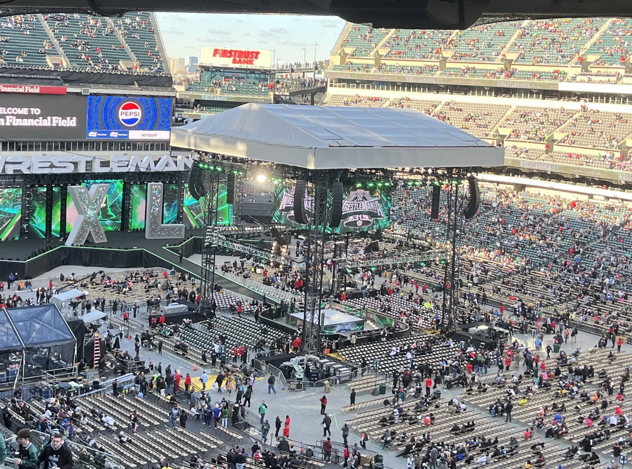 Lincoln Financial Field Concert Seating Chart By Rows Philadelphia