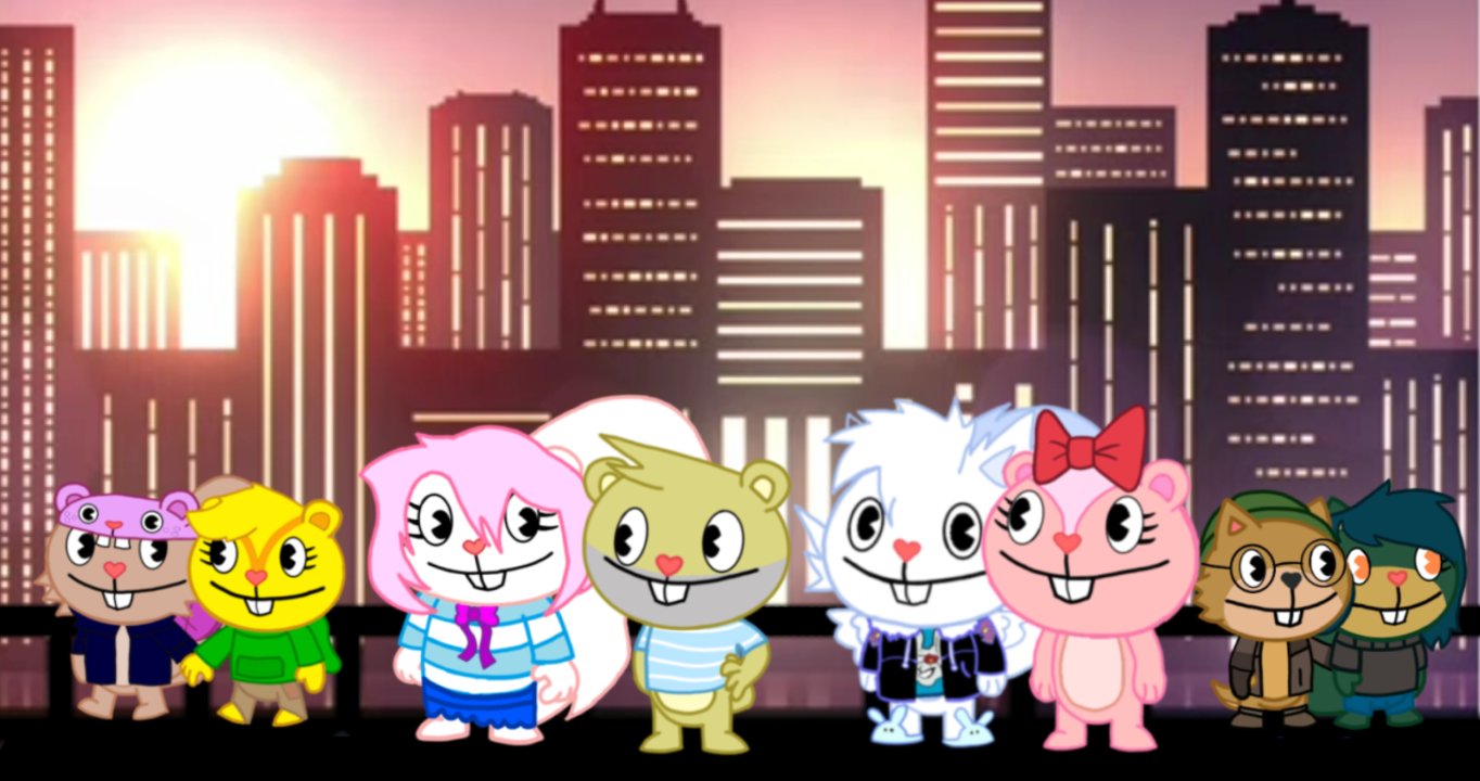 Happy Tree Friends Giggles Human Whats Your Passcode? #snowersxgiggles