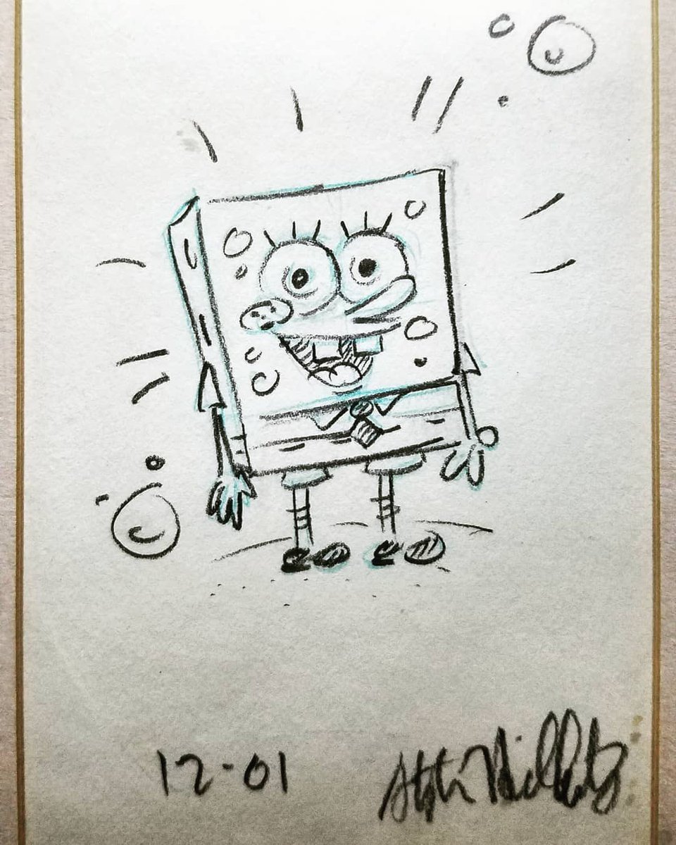 First Spongebob Drawing Ever