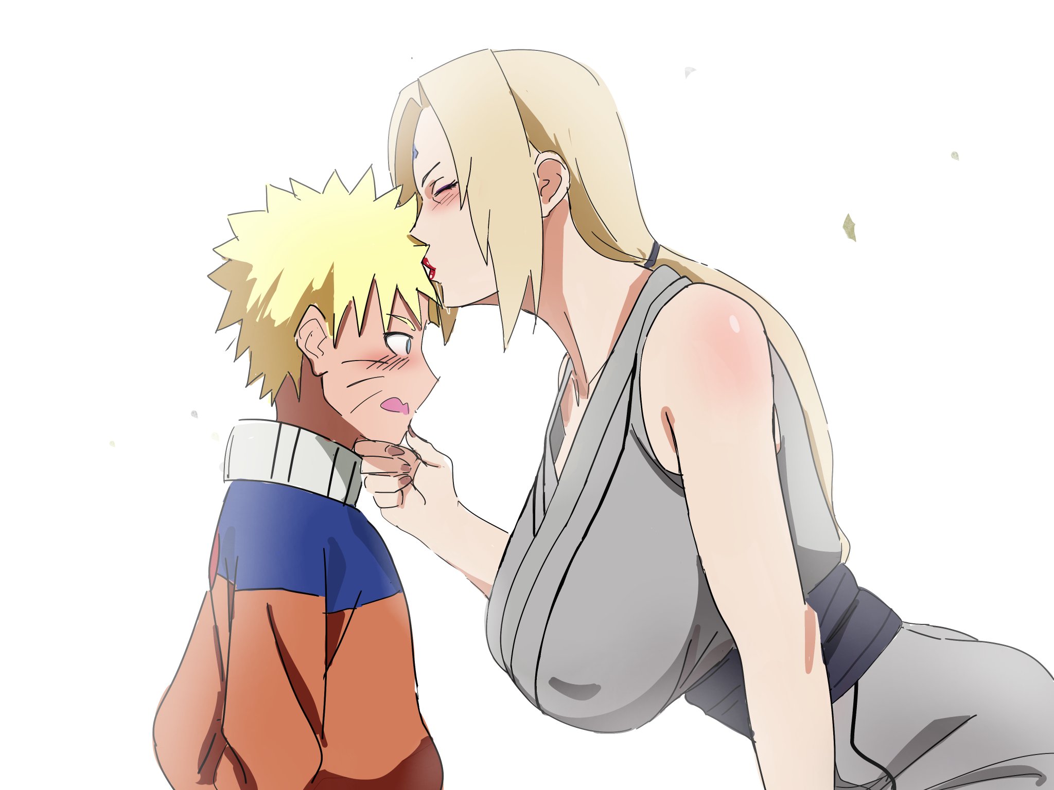 Naruto X Tsunade Kiss I’m Crying The Way He Talks About