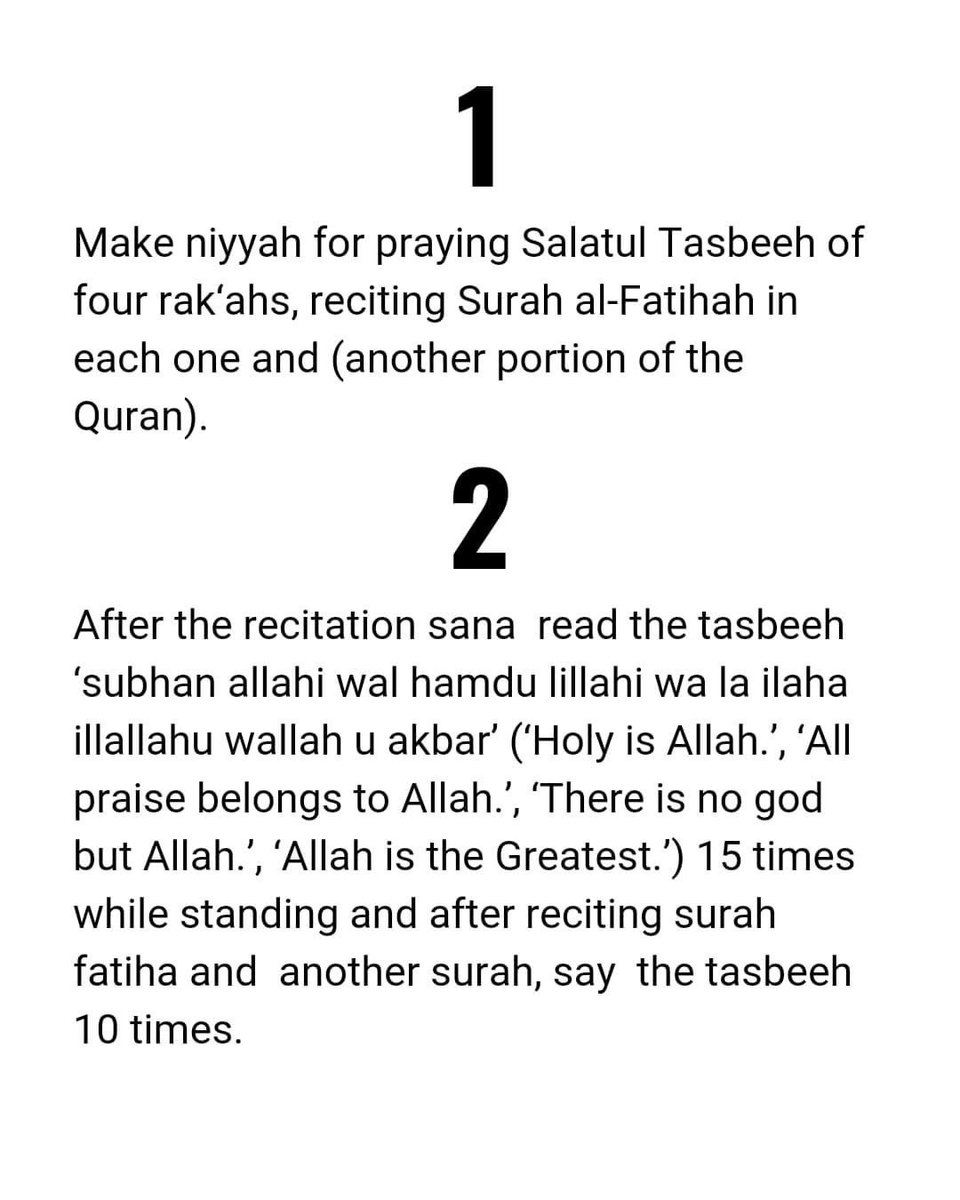 How to pray salatul Tasbeeh $PARAM - Thread from ISLAMIC FEELINGS ...
