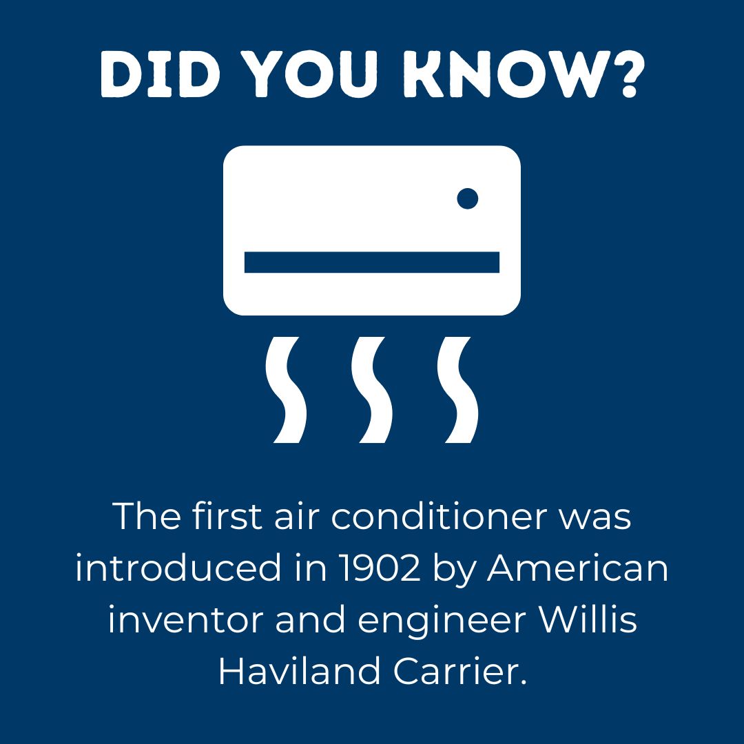 Air Conditioner 1902 The History Of Air Conditioning ACS