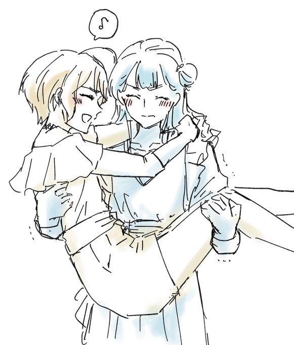 「princess carry」 illustration images(Latest｜RT&Fav:50)｜2pages