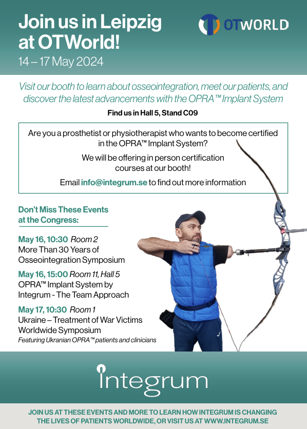 Integrum Integrum Osseointegration (@IntegrumOsseo) / X