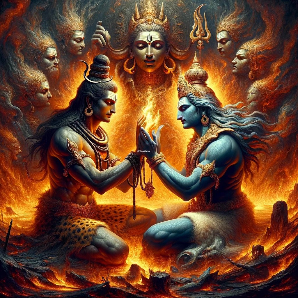 After Vishnu Ji sensed DEFEAT of Devtas by Asuras, he sought a DEADLY ...