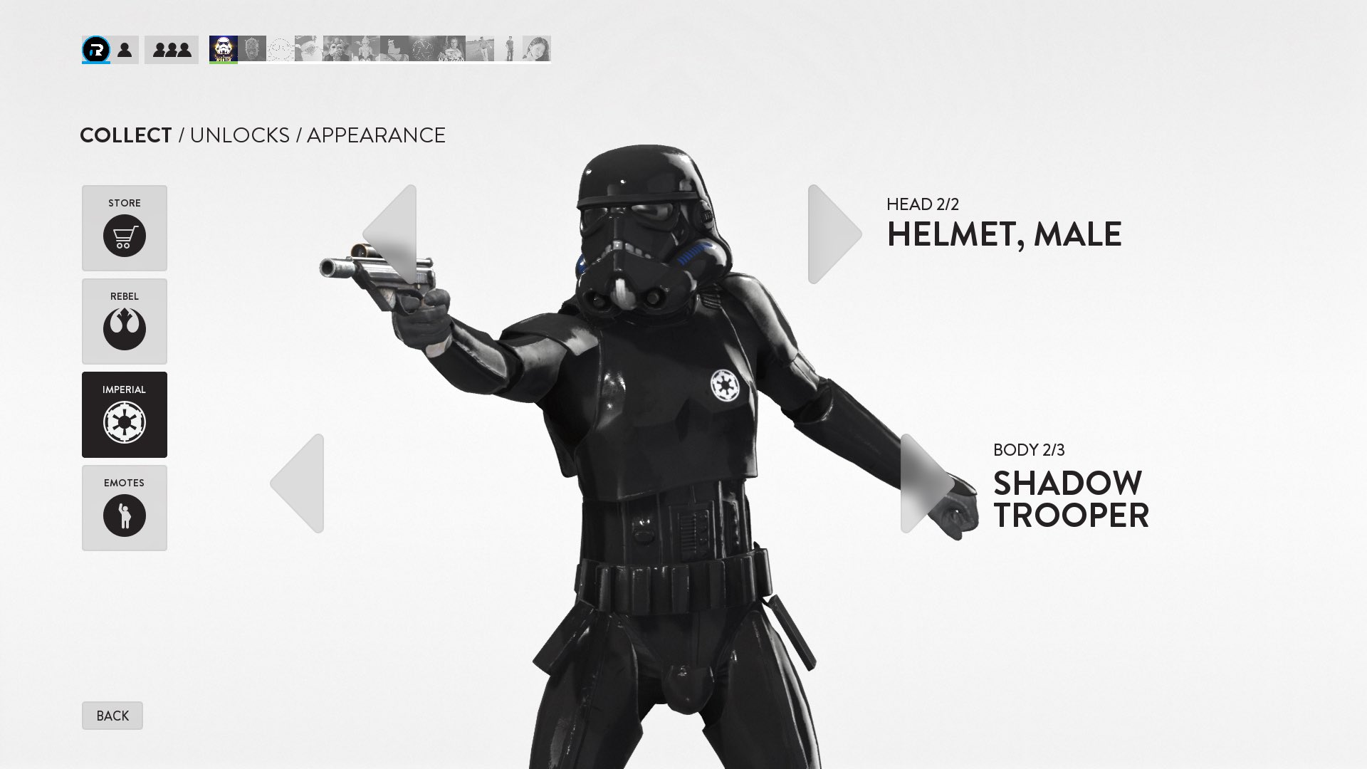 Shadow trooper battlefront store