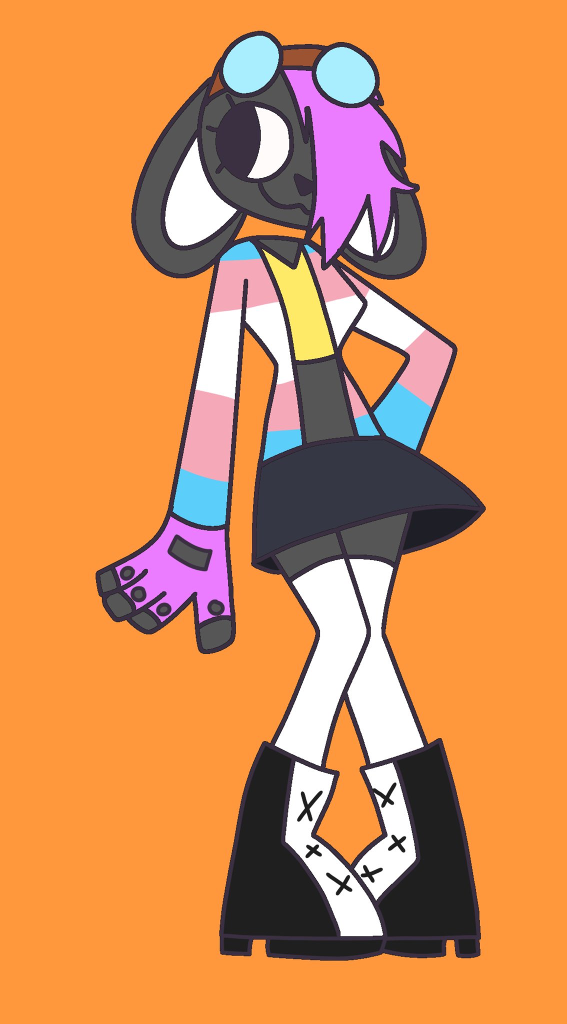8BitRae on X It s PortfolioDay My name is Rae I have been drawing for 3 years and I ve drastically improved I enjoy friends vs friends murder drones sonic and fundamental