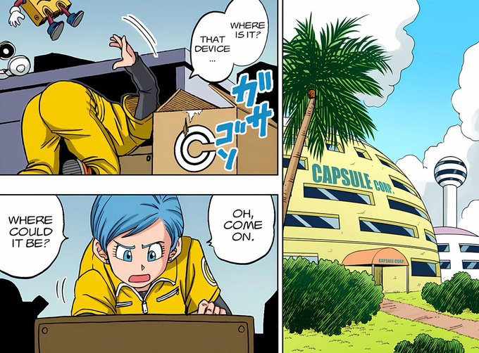 Bulma Searches Her Capsule Corporati.. | Dragon Ball Manga Panels さんのマンガ | ツイコミ(仮)
