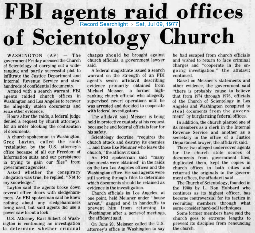 The Process Church of the Final Judgement: Esalen, Scientology, The ...
