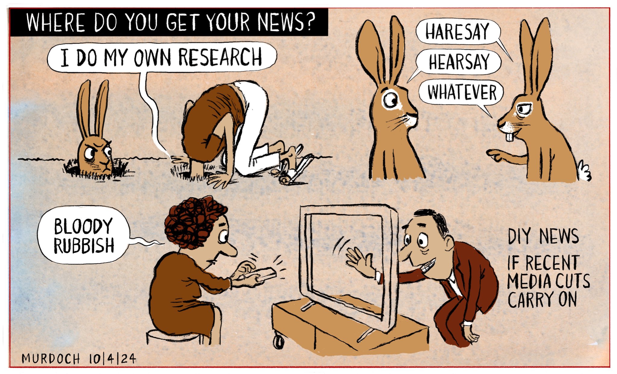 Funny Whatever Cartoons Sharon Murdoch On X: "Where Do You Get Your