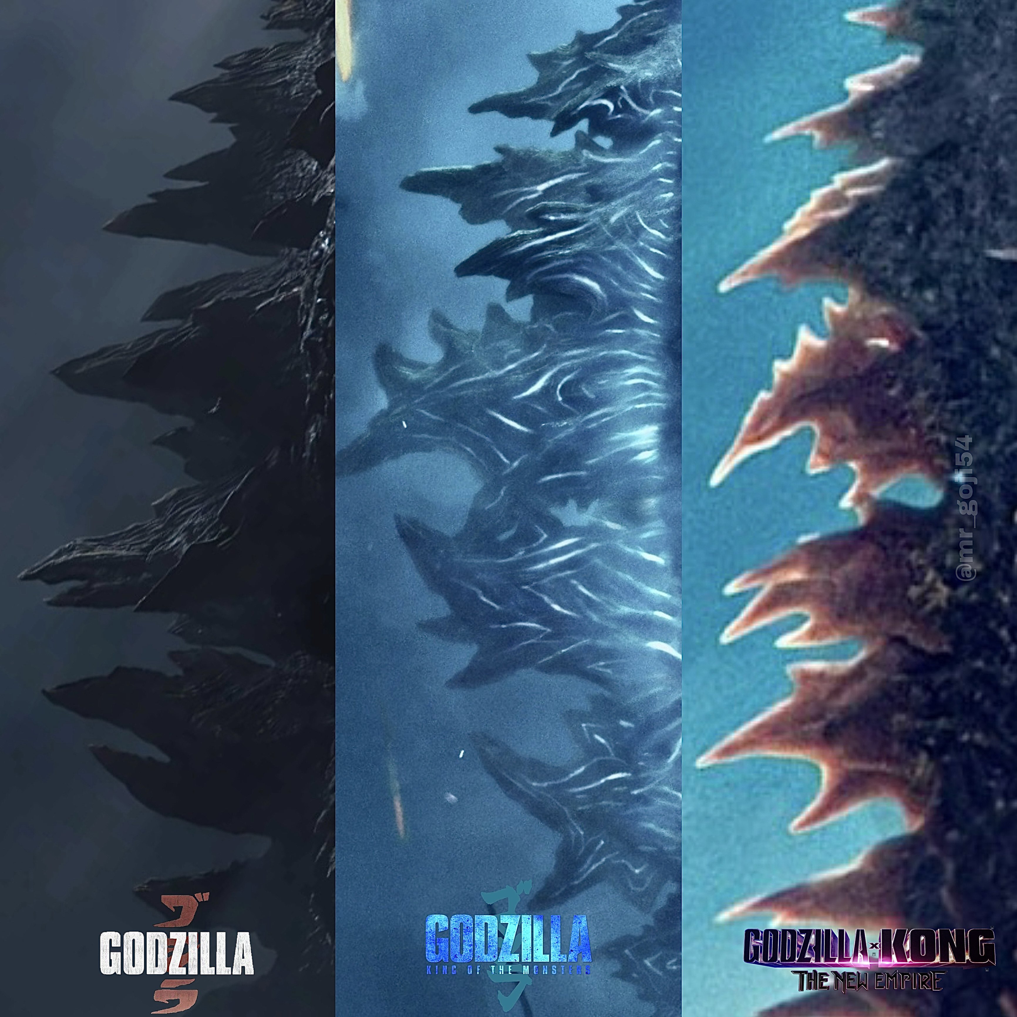 Godzilla Dorsal Fins SHIN GODZILLA Ver Rel 2.0: Cabbage Patch Fins By