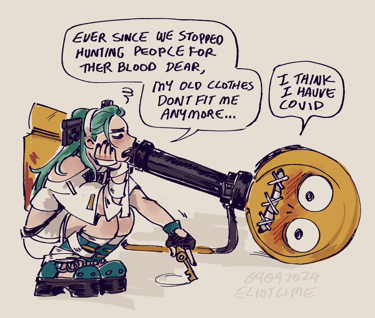 「this is like the bare minimum of a relationship but i like t」Eliot 🩻の漫画