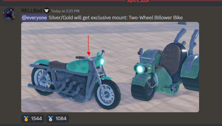 New sneak on exclusive mount for silver/gold subscribers in the rell ...
